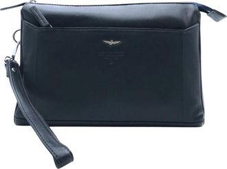 Aeronautica Homme, Sacs, Bleu, Taille: ONE Size Pochette de poignet