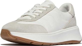 FitFlop F-Mode T-Toe Wave Leather Trainers EU 37