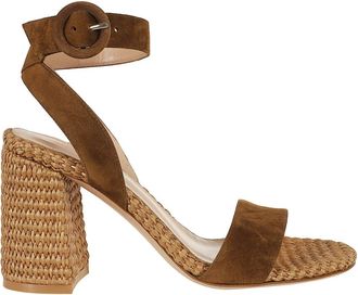 Gianvito Rossi Femme, Chaussures, Brun, Taille: 39 EU Luana Camoscio Marbella