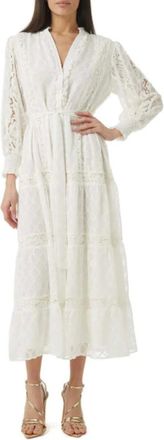 Melissa Odabash Femme, Robes, Blanc, Taille: 36 FR Mare Long Dress