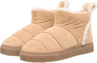 INUIKII Stiefel & Boots - Shearling Slipin - Gr. 37 (EU) - in Beige - für Damen