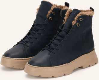Paul Green Schn&uuml;rboots blau