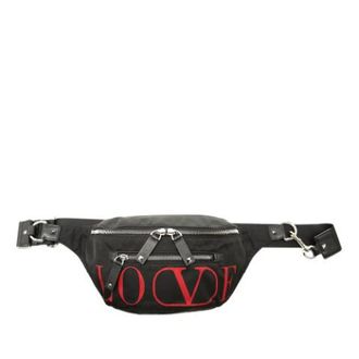 Valentino Pre-owned Nylon Belt Bag - - Pre-owned - Damen - Schwarzk - ONE SIZE