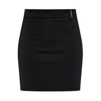 The Attico Femme, Jupes, Noir, Taille: 34 FR Jupe Courte