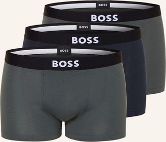 HUGO BOSS 3er-Pack Boxershorts One grau