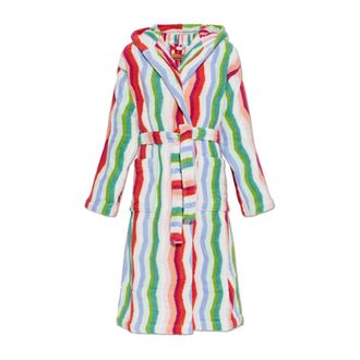 Missoni Femme, V&ecirc;tements de nuit et de d&eacute;tente, Multicolore, Taille: 40 FR Peignoir &agrave; Capuche Motif Rayures