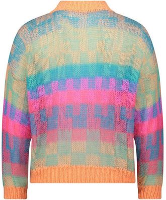 Cartoon Strickpullover Strickpullover - Oversized