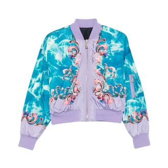 Versace Jeans Couture 80Has408 Bomberjacke - - Jackets - Damen - Blau - XS