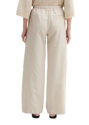 Marc O'Polo Schlupfhose aus Bio-Baumwolle-TENCEL Lyocell-Leinen-Mix