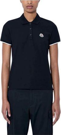 Moncler Femme, Tops, Noir, Taille: 36 FR Polo SS