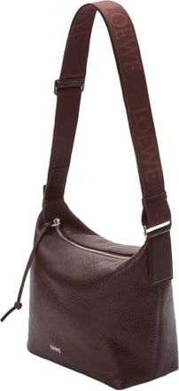 Loewe Petit sac bandouli&egrave;re Cubi en cuir de veau souple grain&eacute;