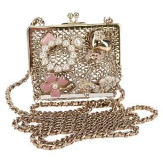 Chanel Pre-owned Metall chanel-taschen - - Pre-owned - Damen - Gelb - ONE SIZE