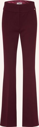 Cinque Cinque Marlenehose Cisalt Aus Jersey rot