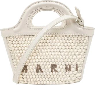 Marni Crossbody Bags - Tropicalia Micro White - Gr. unisize - in Wei&szlig; - f&uuml;r Damen