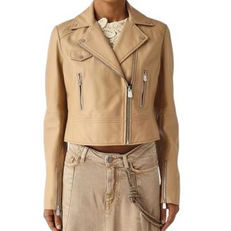 Pinko Pinko, Damen, Jacken, Beige, SGr&ouml;&szlig;e