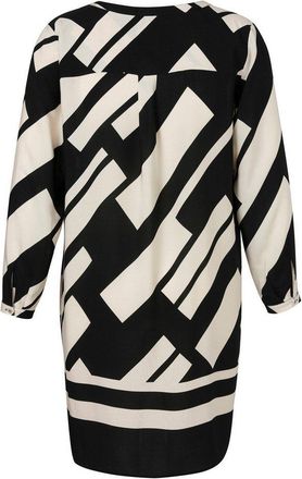 Via Appia Due Klassische Bluse Tunika Rundhals 1/1 Arm Druck