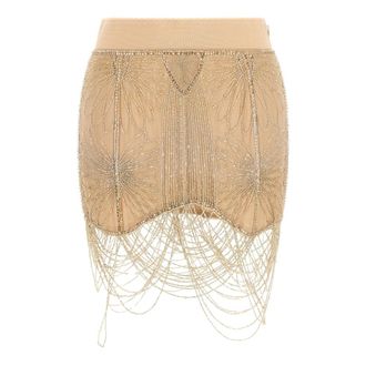 The Attico Minirock - - Skirts - Damen - Beige - M