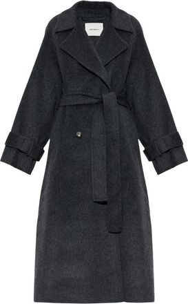 Lisa Yang Wool Coat Double - - Coats - Damen - Grau - XS
