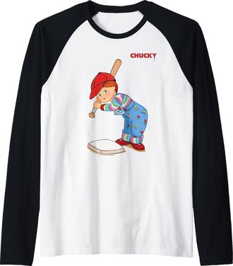 Chucky Baseball Swing Mayhem Raglan