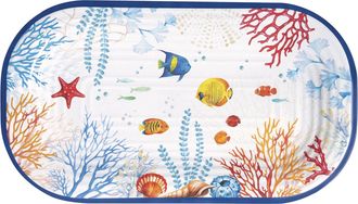 Easy Life Rechteckige Servierplatte, 40 x 23 cm, aus Melamin