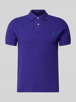 Polo Ralph Lauren Slim Fit Poloshirt aus reiner Baumwolle
