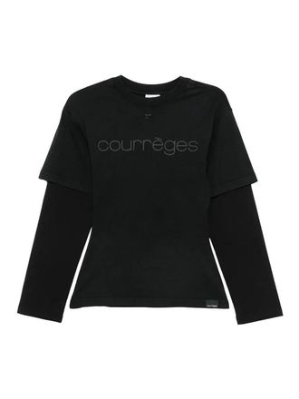 Courr&egrave;ges T-Shirt - Noir