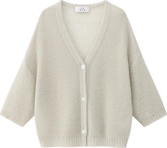 Lu Ren LU Ren, Femme, Pulls, Gris, Taille: 40 FR Alegra Cardigan