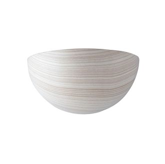 Luce-Ambiente-Design Moritz Wall Light in Whitewashed Oak Effect Plaster 25 Cm