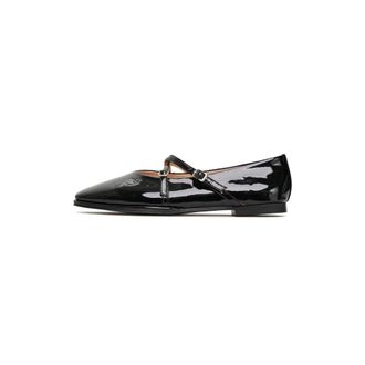 Cesare Gaspari Lederballerinas Albina - Schwarz - - Shoes - Damen - Schwarzk - 38 EU