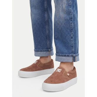 DC Sneakers aus Stoff DC Shoes CEO-LEA-ZL-0011 Braun