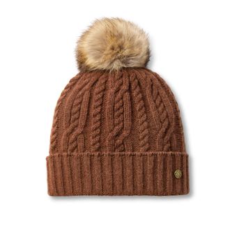 Ariat Womens Langford Beanie Hat in Chestnut, Size OS, by Ariat