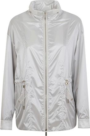 Moorer Femme, Vestes, Gris, Taille: 42 FR Nylon Jacket