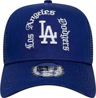 New Era Royal Dodgers Wordmark Trucker - - Accessories - unisex - Blau - ONE SIZE