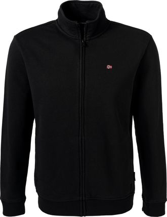 Napapijri Herren Sweatjacke schwarz unifarben