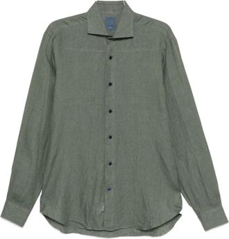Barba Homme, Chemises, Vert, Taille: 5XL Shirt Barba