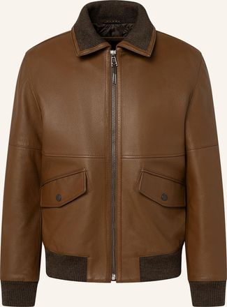 Windsor Windsor. Lederjacke Louis-L braun