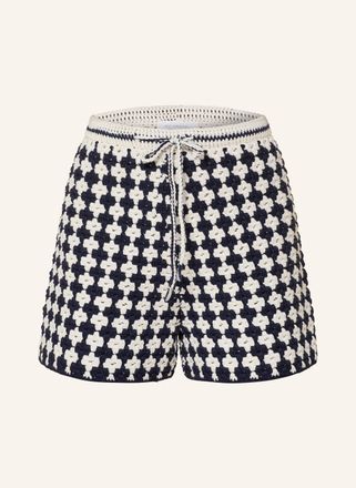 Rich & Royal H&auml;kelshorts blau