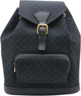 Louis Vuitton unisex, Pre-owned, Bleu, Taille: ONE Size Pre-owned Toile sacs-louis-vuitton