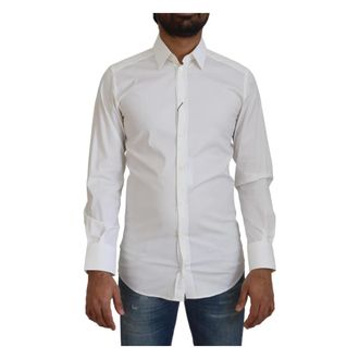 Dolce & Gabbana Formal Shirts - - Shirts - Herren - Wei&szlig; - S