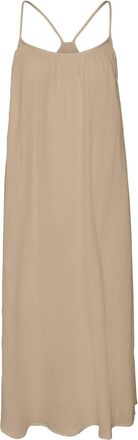 Vero Moda Damen Vmnatali Nia Singlet 7/8 Dress WVN Kleid, Irish Cream, XS EU