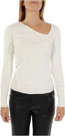 Marella Femme, Pulls, Beige, Taille: 42 FR Marella - Maille > Maille col en V