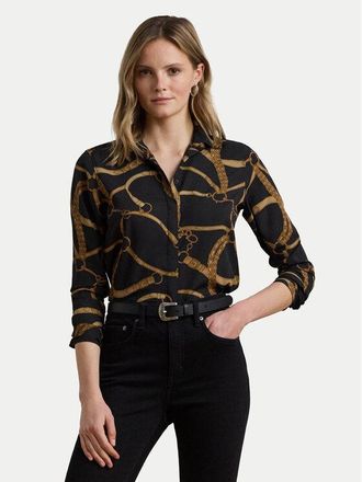 Lauren Ralph Lauren Hemd 200970823001 Schwarz Classic Fit