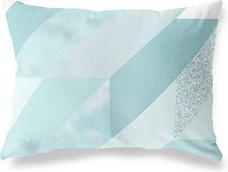 Bonamaison Le Jardin du Lin Kissen Zierkissenbezug Zufälliges Muster Kissenbezug, Weich Bequem, Für Zuhause Autos Büro Sofa Wohnzimmer Couch Schlafzimmer Dekor, 