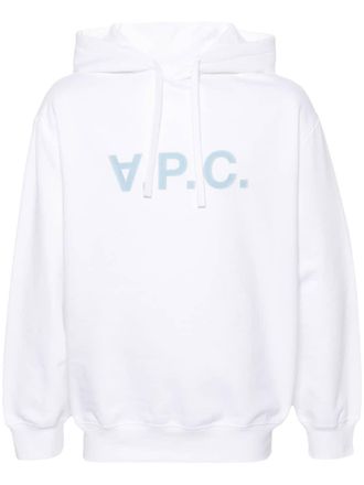 A.P.C. hoodie Grand VPC - Blanc