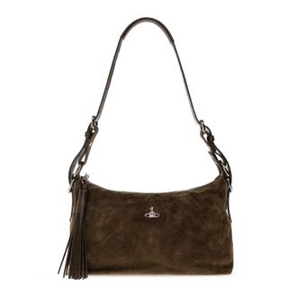 Vivienne Westwood Emma Schultertasche - - Bags - Damen - Braun - ONE SIZE