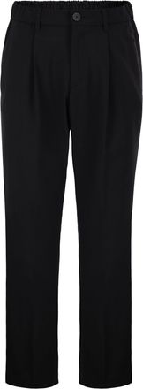 Herno Pantalon ajust&eacute; Herno stretch en laine m&eacute;lang&eacute;e