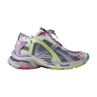 Balenciaga Womens Runner Gradient Sneaker Multicolor Synthetic