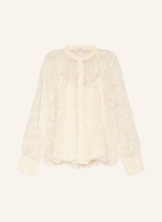 Mrs & Hugs Mrs & Hugs Bluse Aus Spitze weiss
