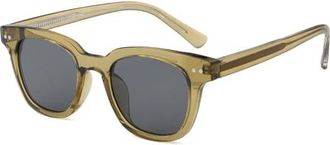 Generic Lunettes De Soleil Vintage For Hommes Et Femmes - Id&eacute;ales For Les Photos De Vacances Et Les D&eacute;placements Professionnels(Green)