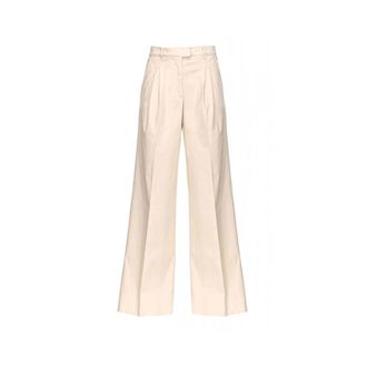 Pinko Wide Hosen - - Trousers - Damen - Beige - 2XL